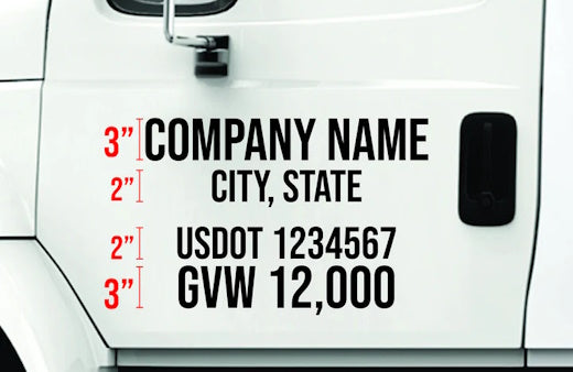 US DOT Guidelines for Marking Commercial Vehicles – Ultimate Graphics ...