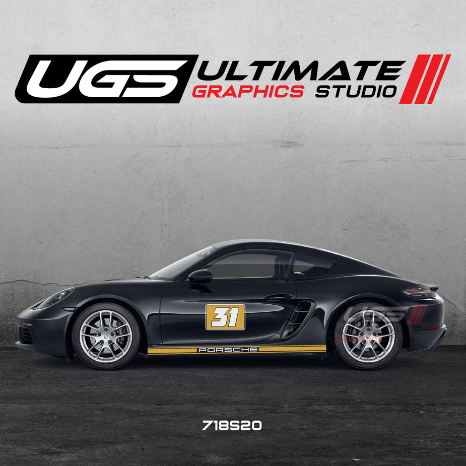 Custom Graphics: Racing Numbers | Number Stripes – Ultimate Graphics Studio