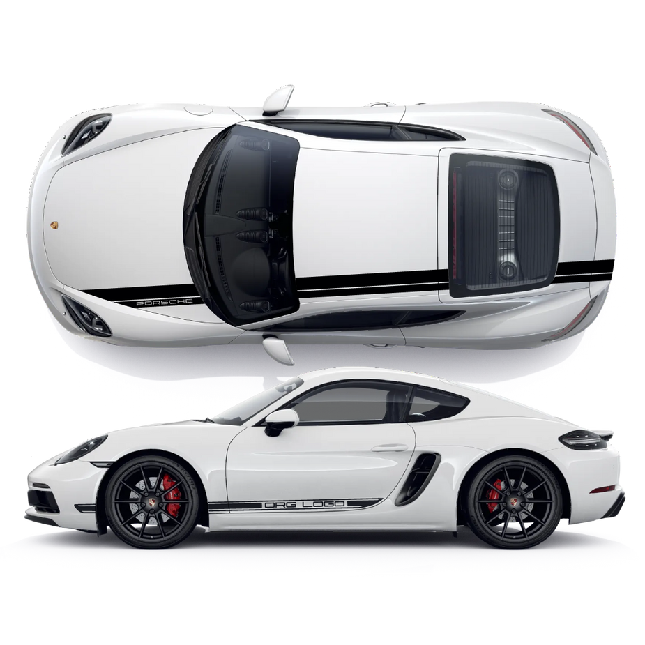 Cayman / GT4 | Vinyl Graphics - Kits - Stripes – Ultimate Graphics Studio