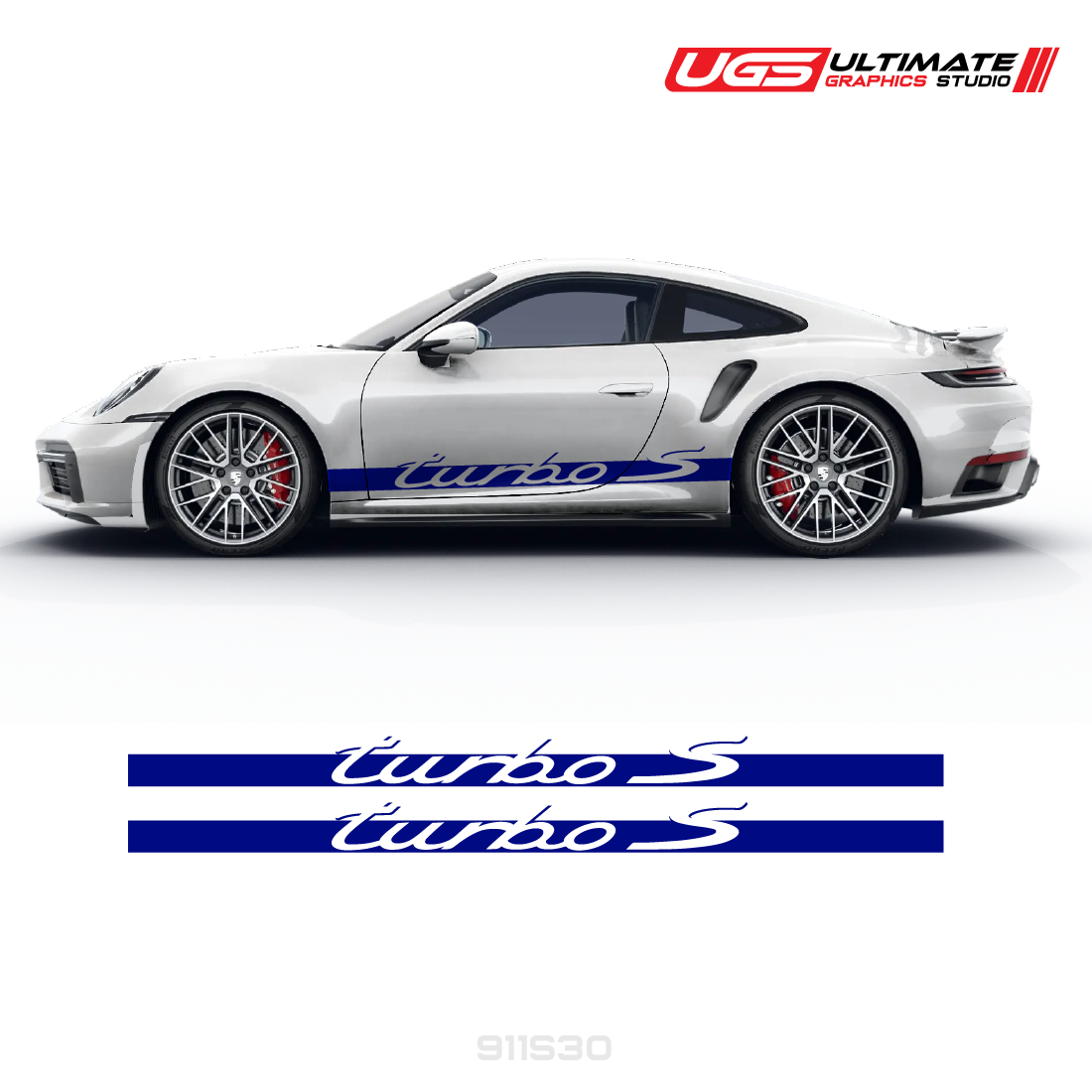Porsche Turbo S Side Graphics