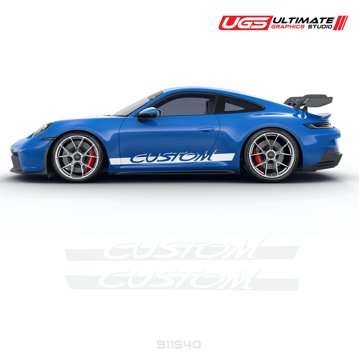 Accent Graphics to fit Porsche 911 GT3 – Ultimate Graphics Studio