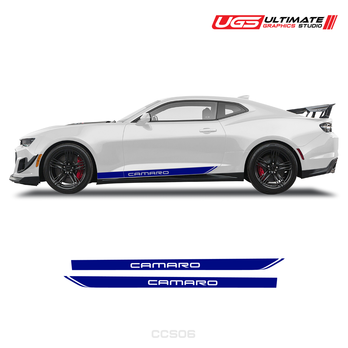 Chevrolet Camaro Door Side Graphics – Ultimate Graphics Studio