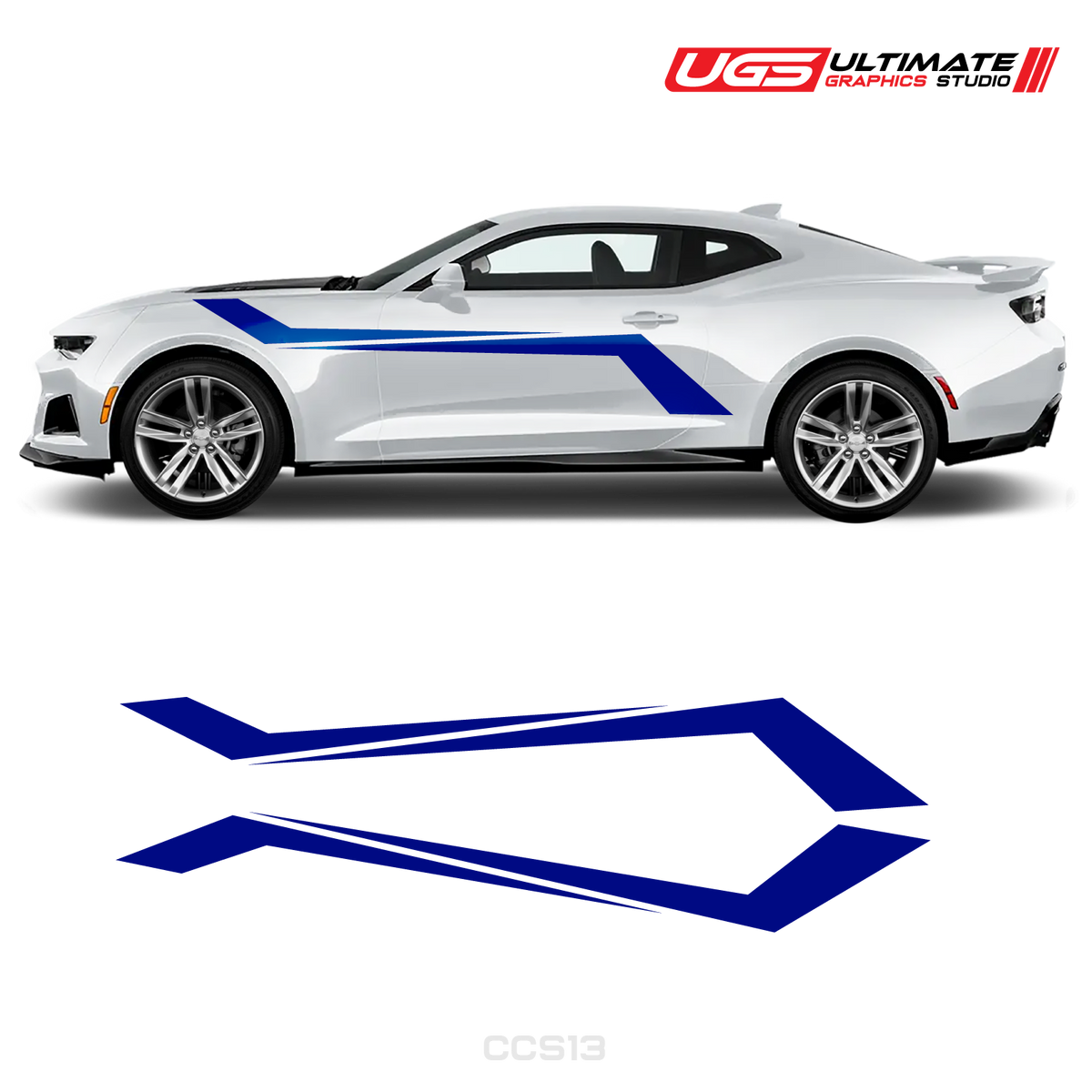 Chevrolet Camaro Side Sport Graphics