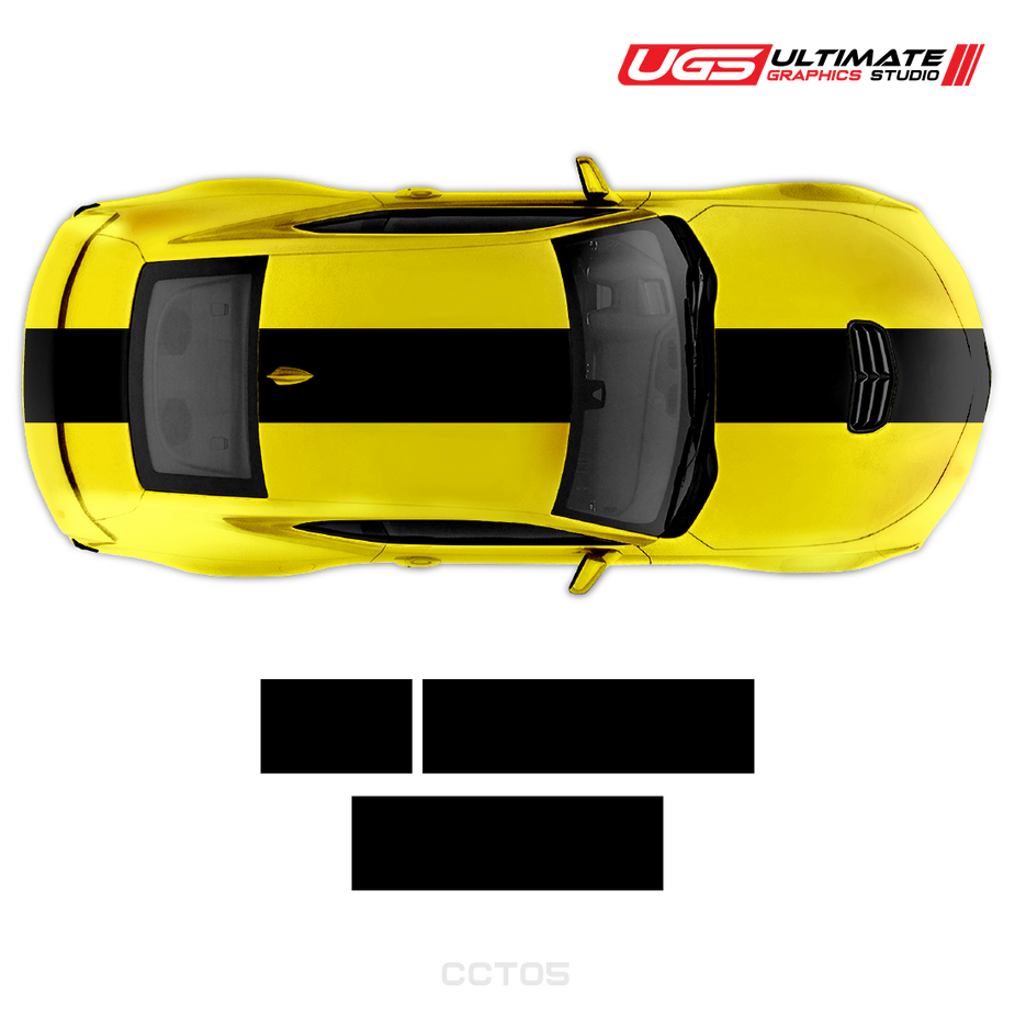 Chevrolet Camaro Top Single Stripe – Ultimate Graphics Studio