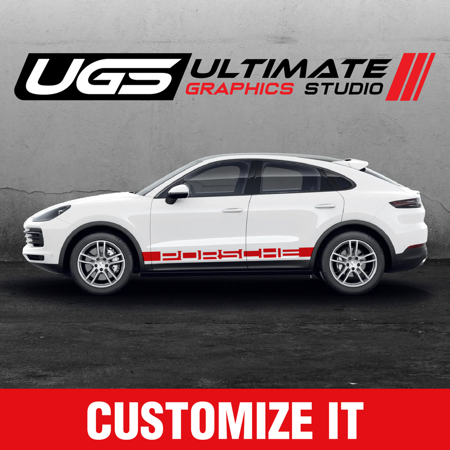 Custom Graphics: Porsche Cayenne & Macan – Ultimate Graphics Studio