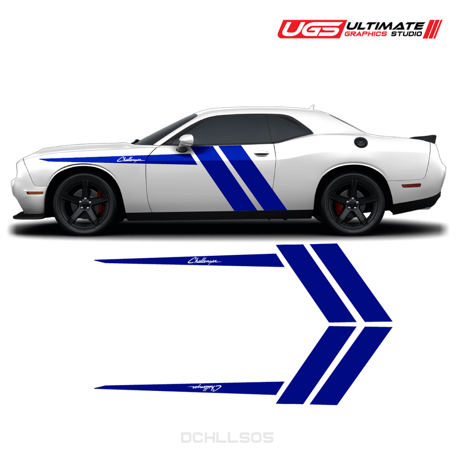 Dodge Challenger Side Graphics – Ultimate Graphics Studio
