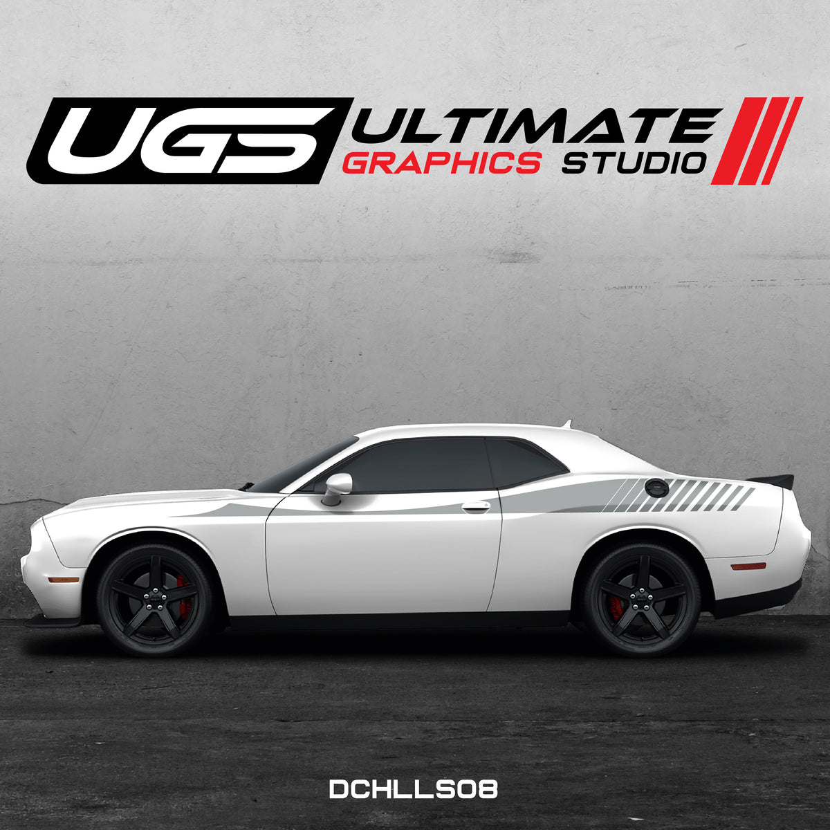 Dodge Challenger Side Graphics – Ultimate Graphics Studio