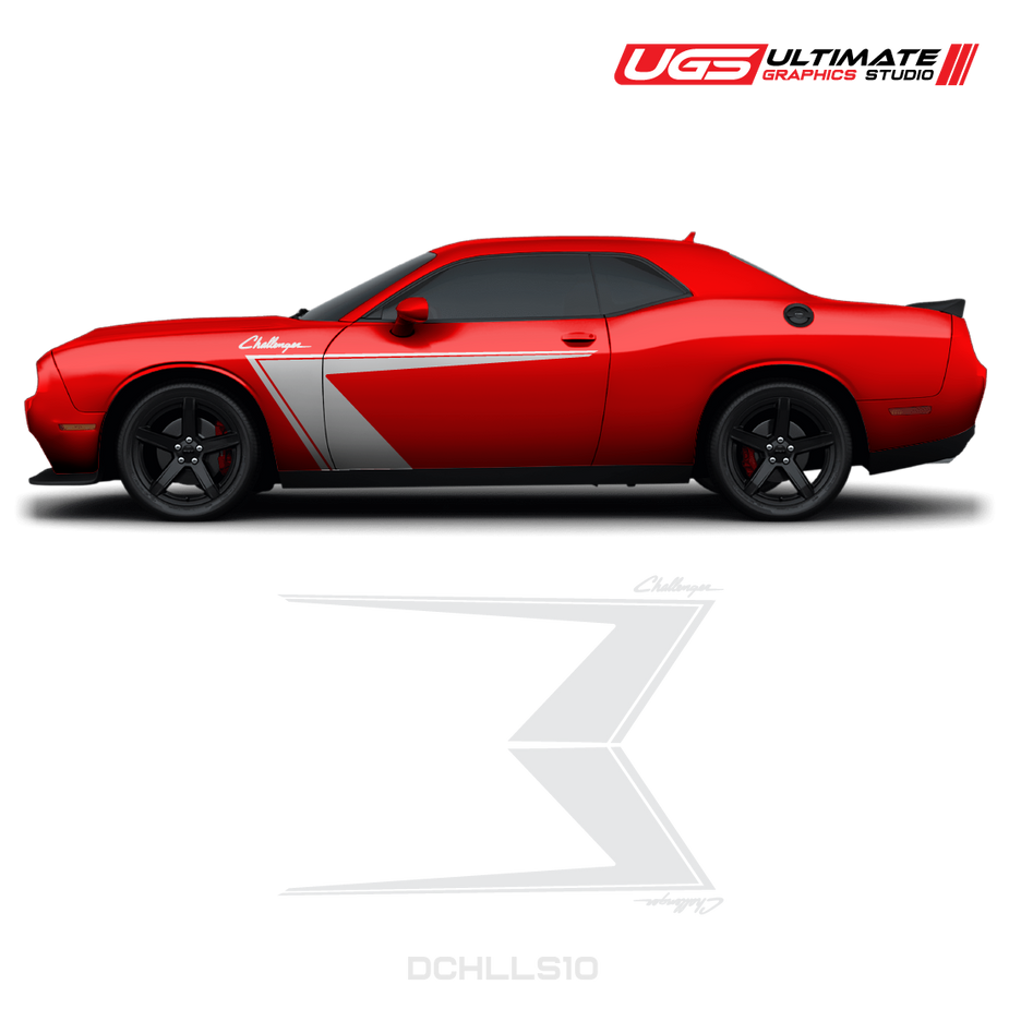 Dodge Challenger Side Graphics – Ultimate Graphics Studio
