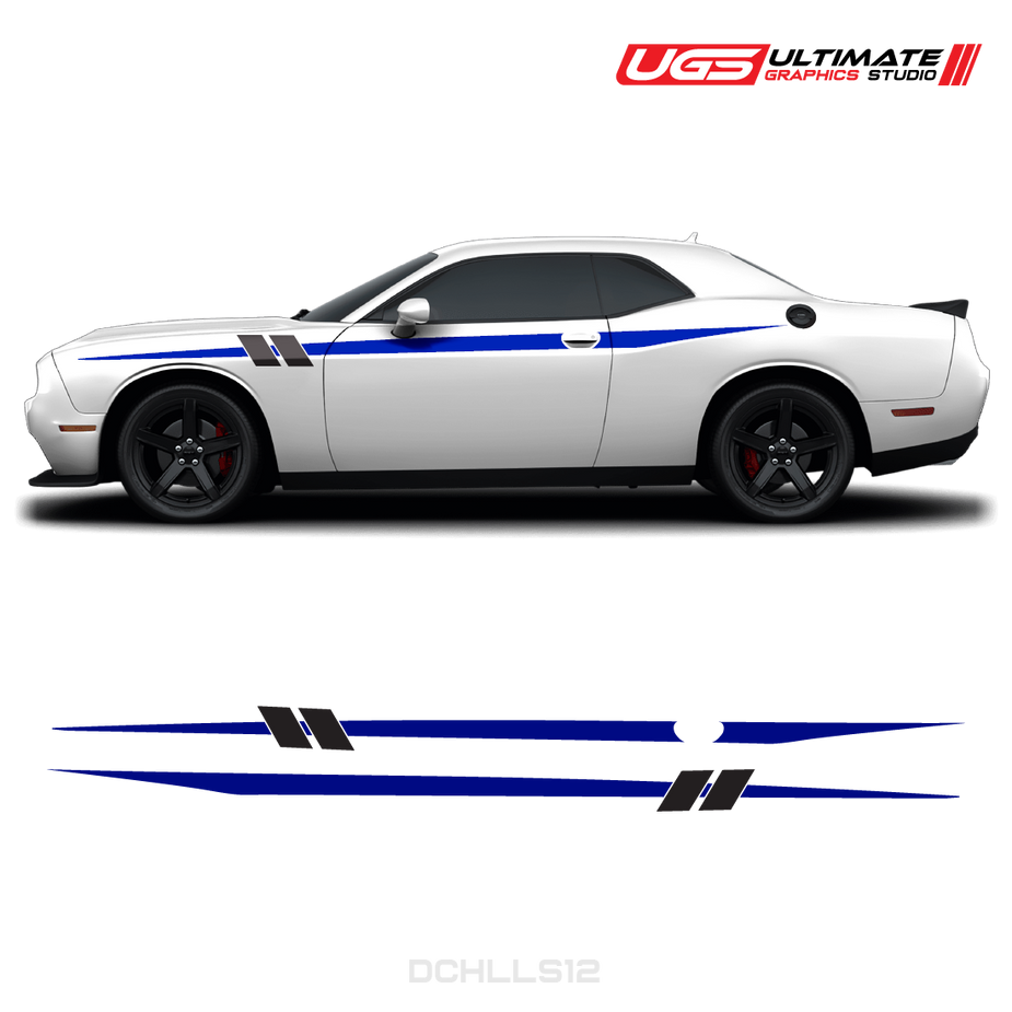 Dodge Challenger Side Graphics – Ultimate Graphics Studio