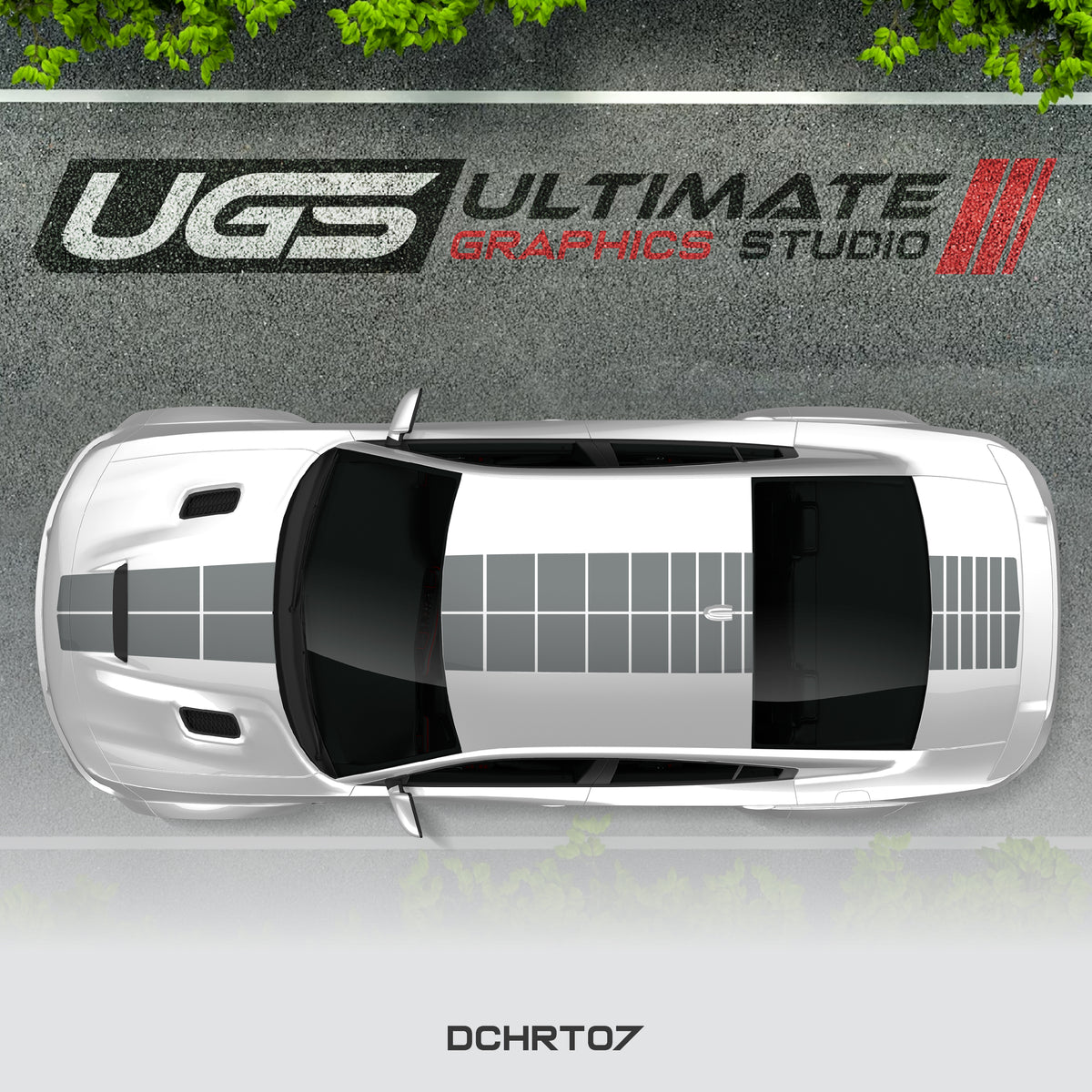 Dodge Charger Top Graphics – Ultimate Graphics Studio