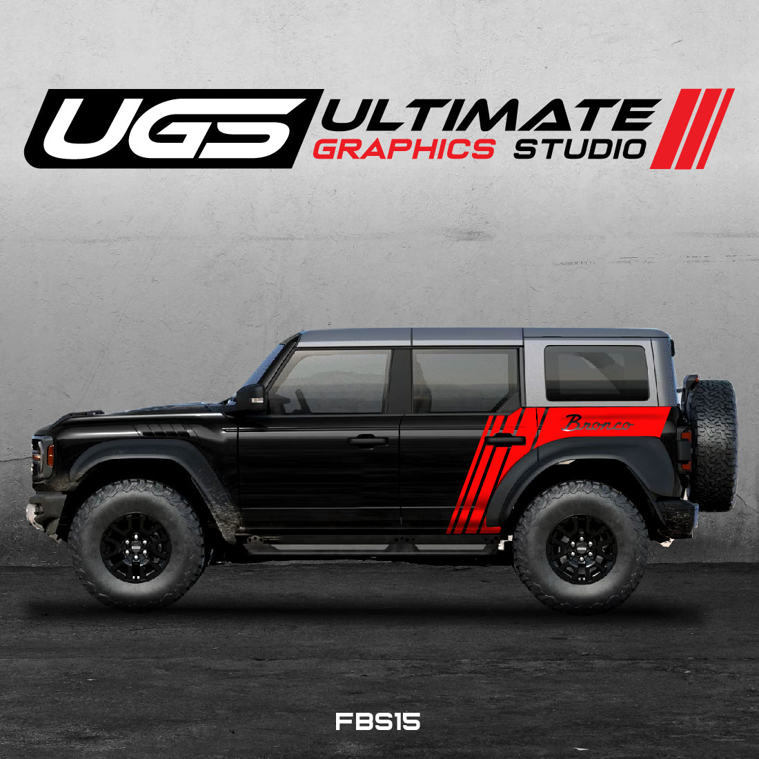 Ford Bronco Graphics | Vinyl Kits - Patterns - Text – Ultimate Graphics ...
