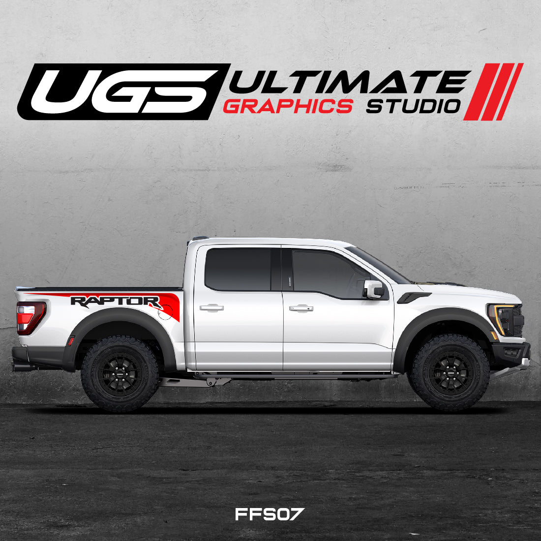 F-150 Raptor Graphics 2 Color – Ultimate Graphics Studio