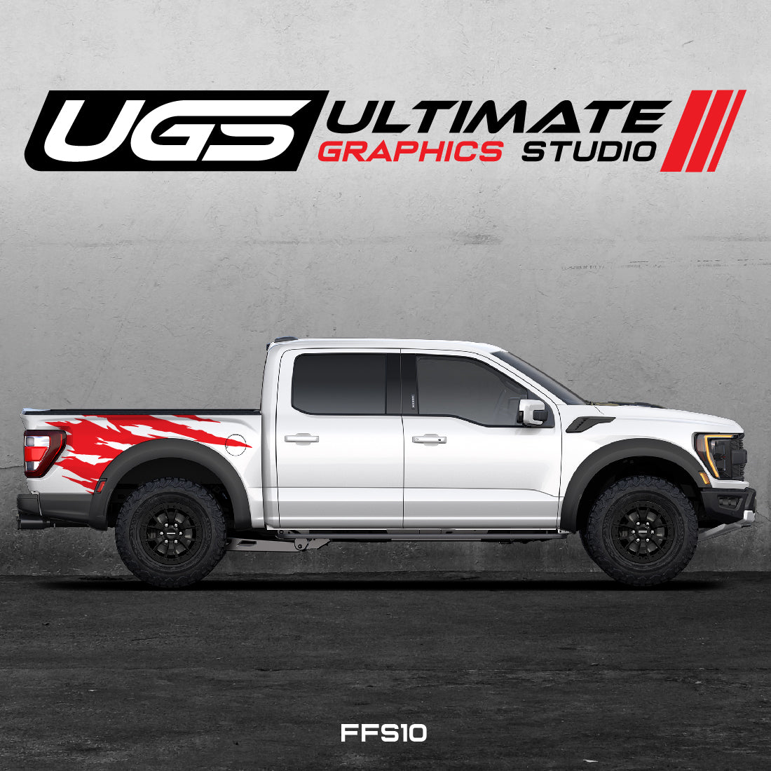 F-150 Raptor Graphics 1 Color – Ultimate Graphics Studio