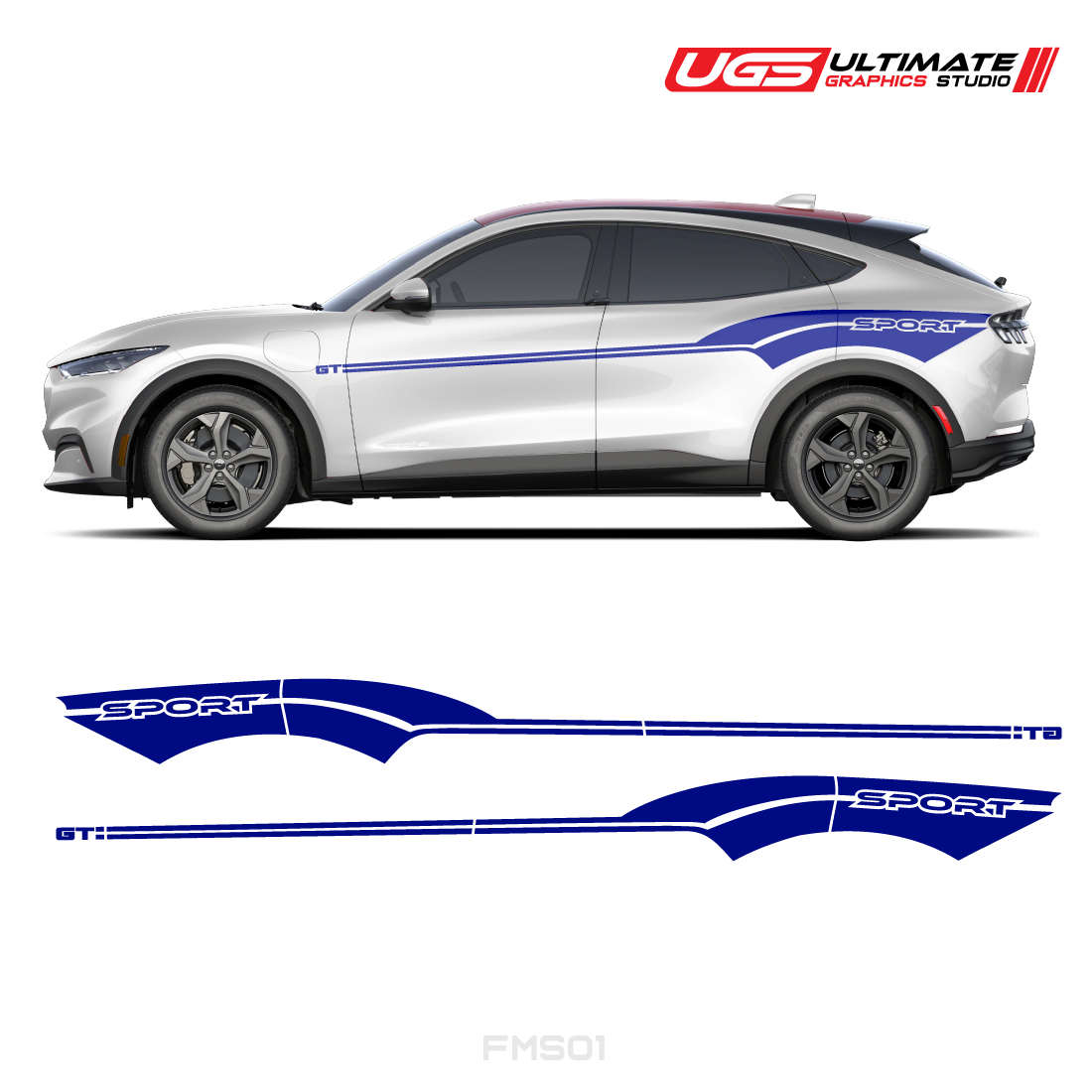 Ford Mach-E Sport - Custom Text – Ultimate Graphics Studio