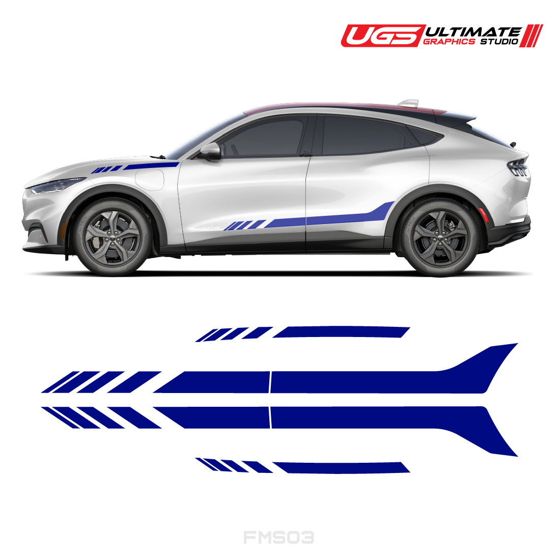 Ford Mach-E Side Graphics – Ultimate Graphics Studio