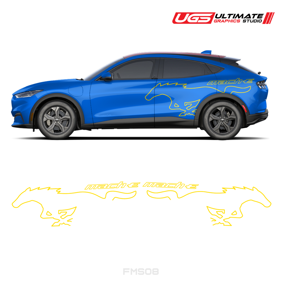 Custom Graphics: Mach-E | Ultimate Graphics Studio