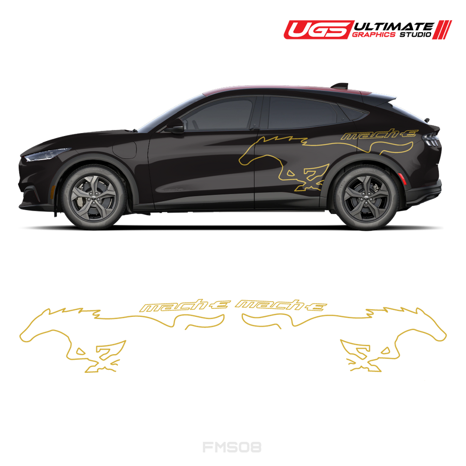 Custom Graphics: Mach-E | Ultimate Graphics Studio