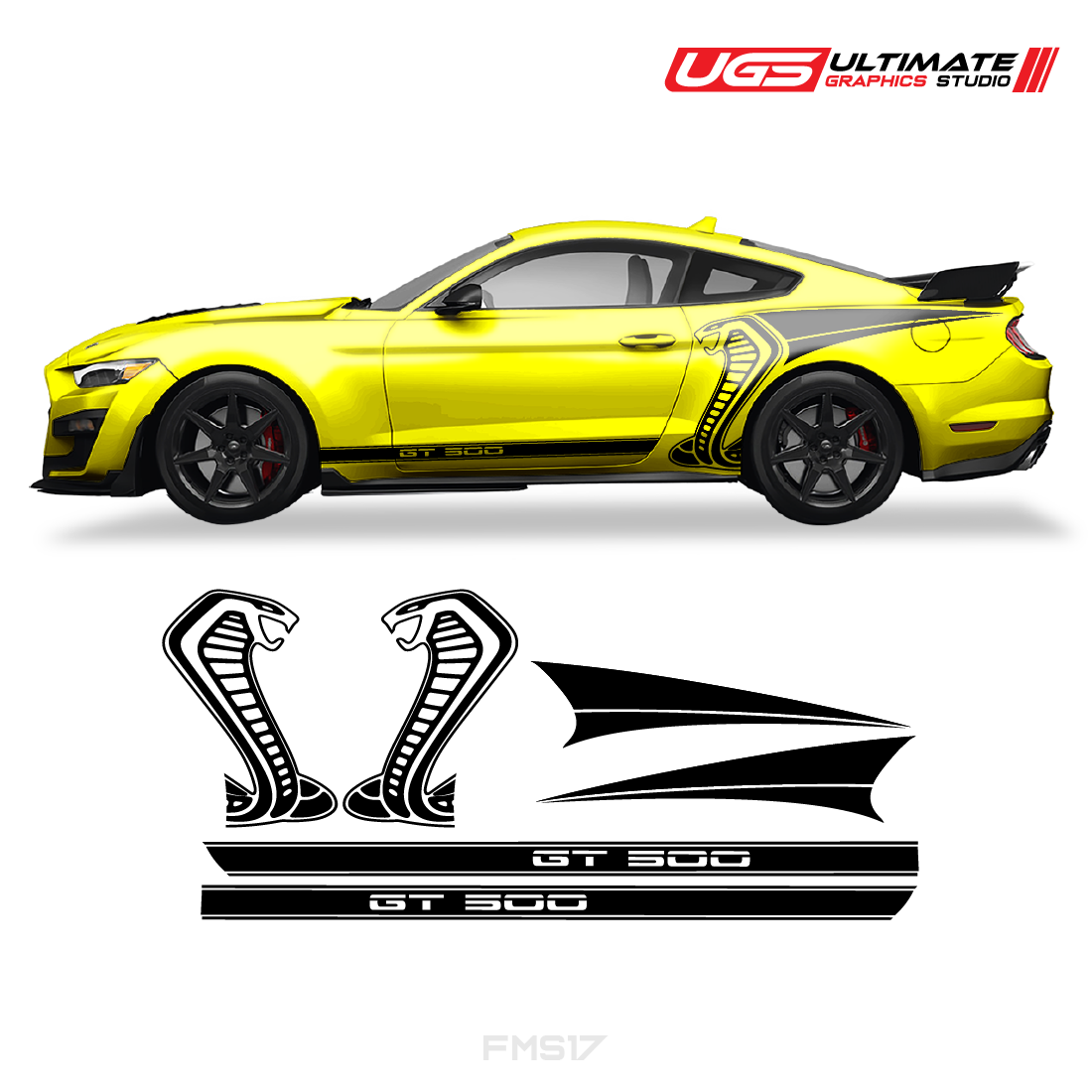 Ford Mustang Cobra Graphics