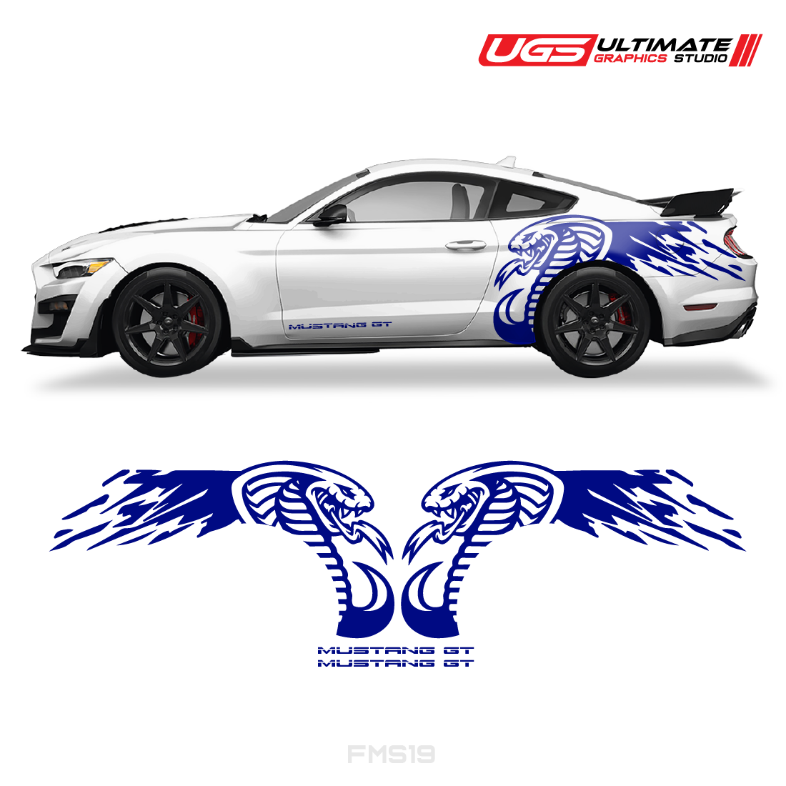 Ford Mustang Cobra Side Graphics / Mustang GT – Ultimate Graphics Studio