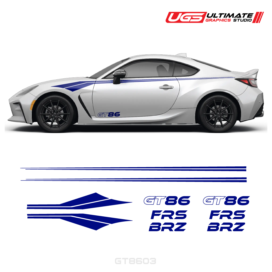 Toyota 86 / BRZ / FRS / GR86 | Graphics & Stripes – Ultimate Graphics Studio