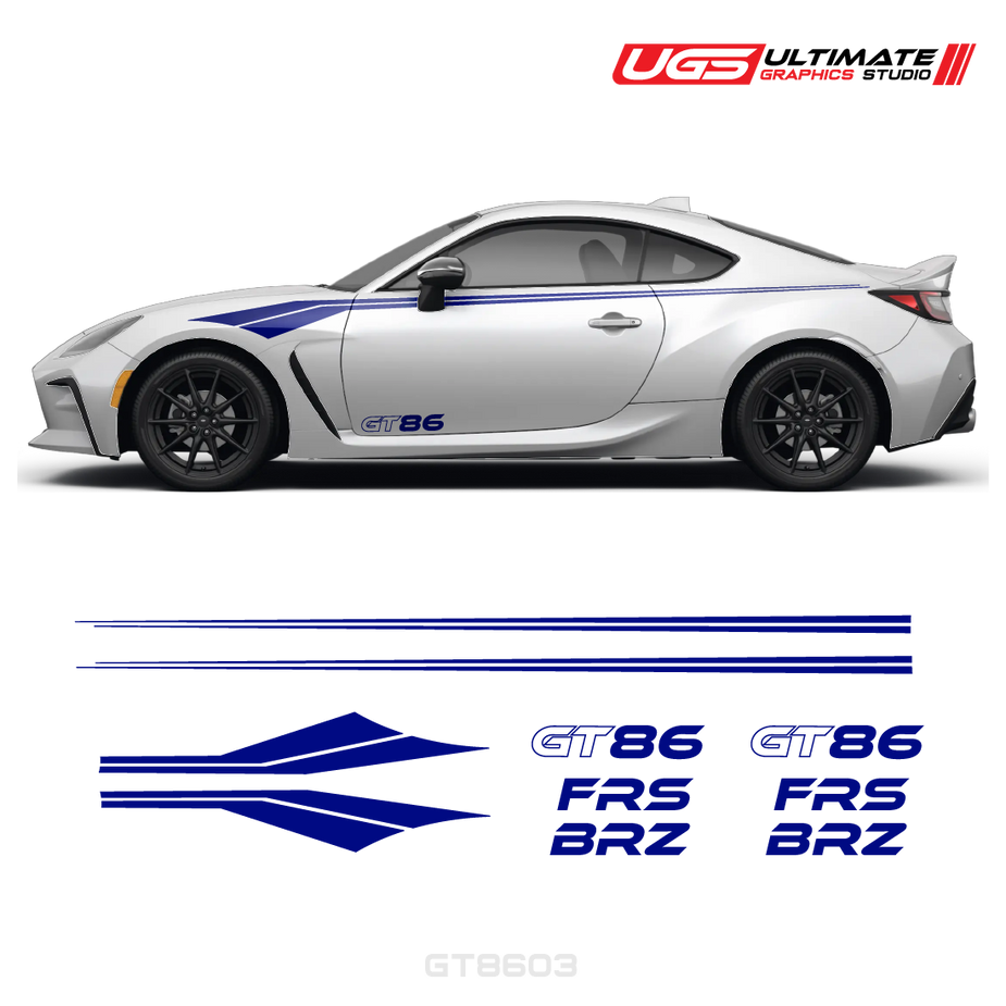 Toyota 86 / BRZ / FRS / GR86 | Graphics & Stripes – Ultimate Graphics ...