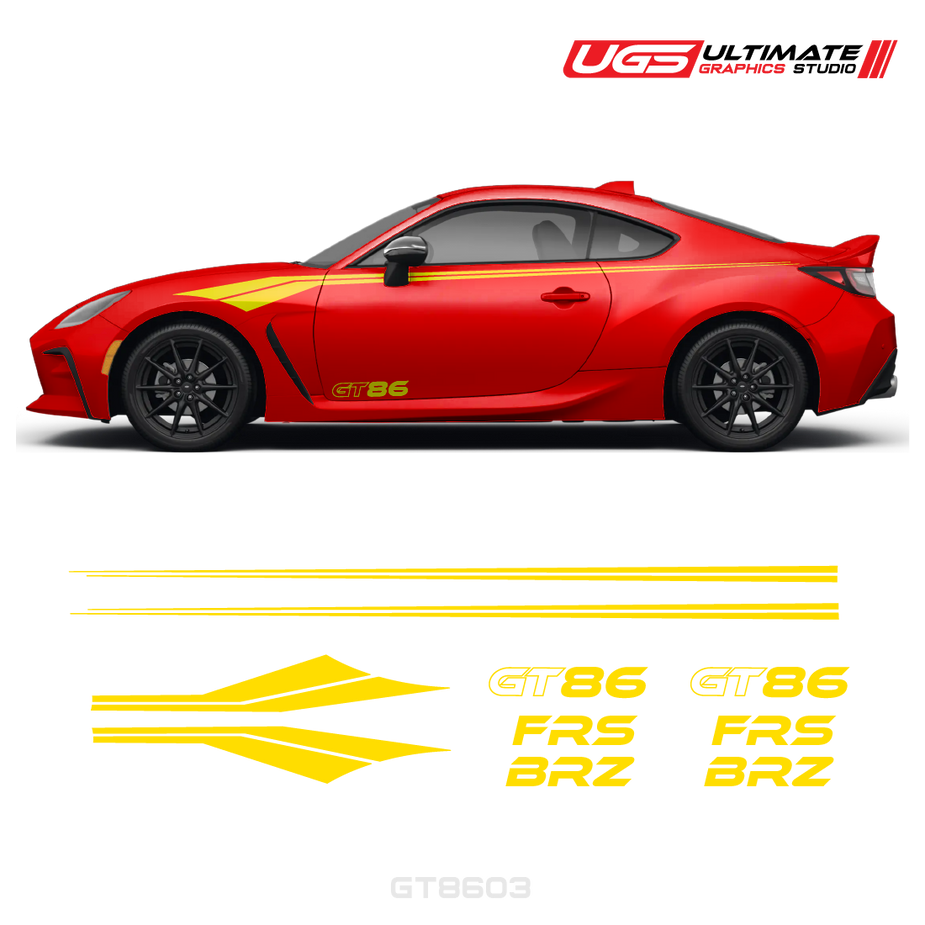 Toyota 86 / BRZ / FRS / GR86 | Graphics & Stripes – Ultimate Graphics ...