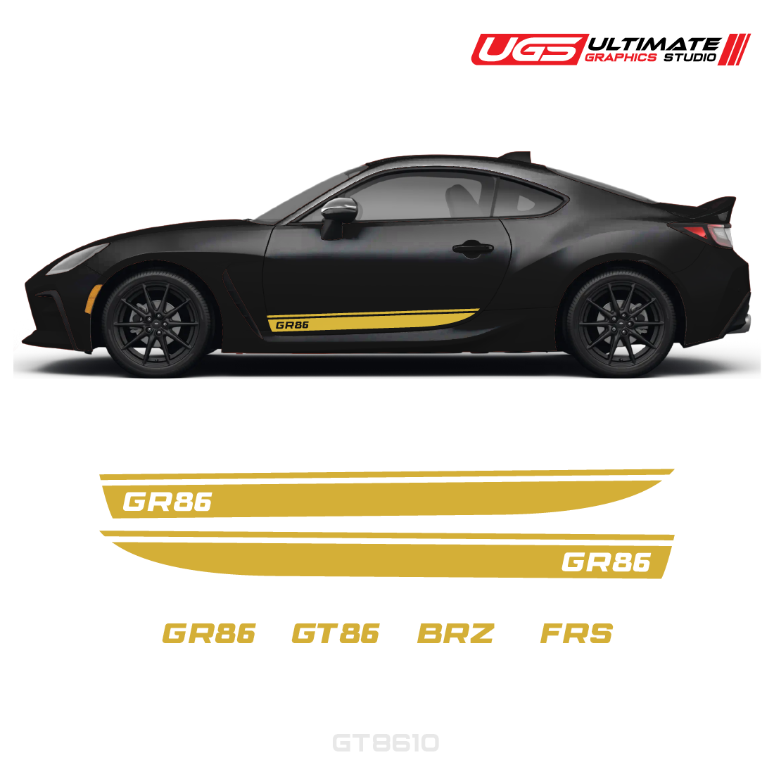Side Door Decal | Car Graphics for Installation – Ultimate Graphics Studio