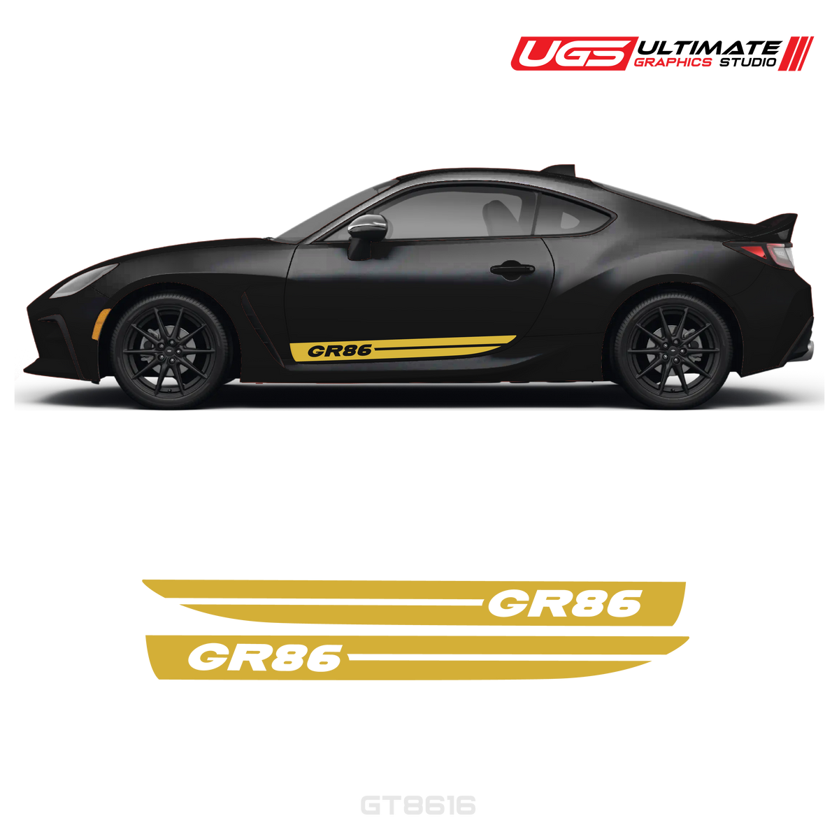 GR86 Side Decal Stripe Kit – Ultimate Graphics Studio
