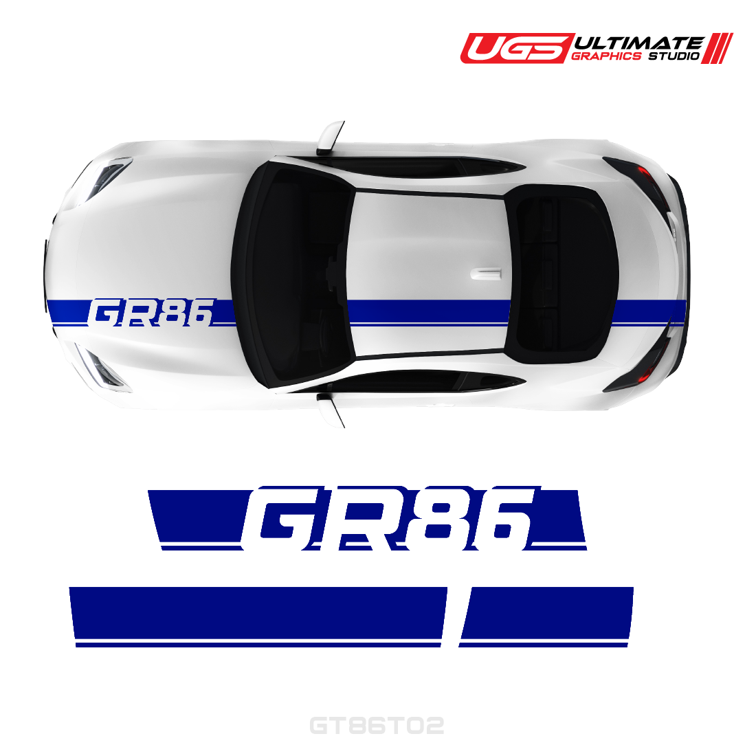 Top Stripe GR86 Graphics