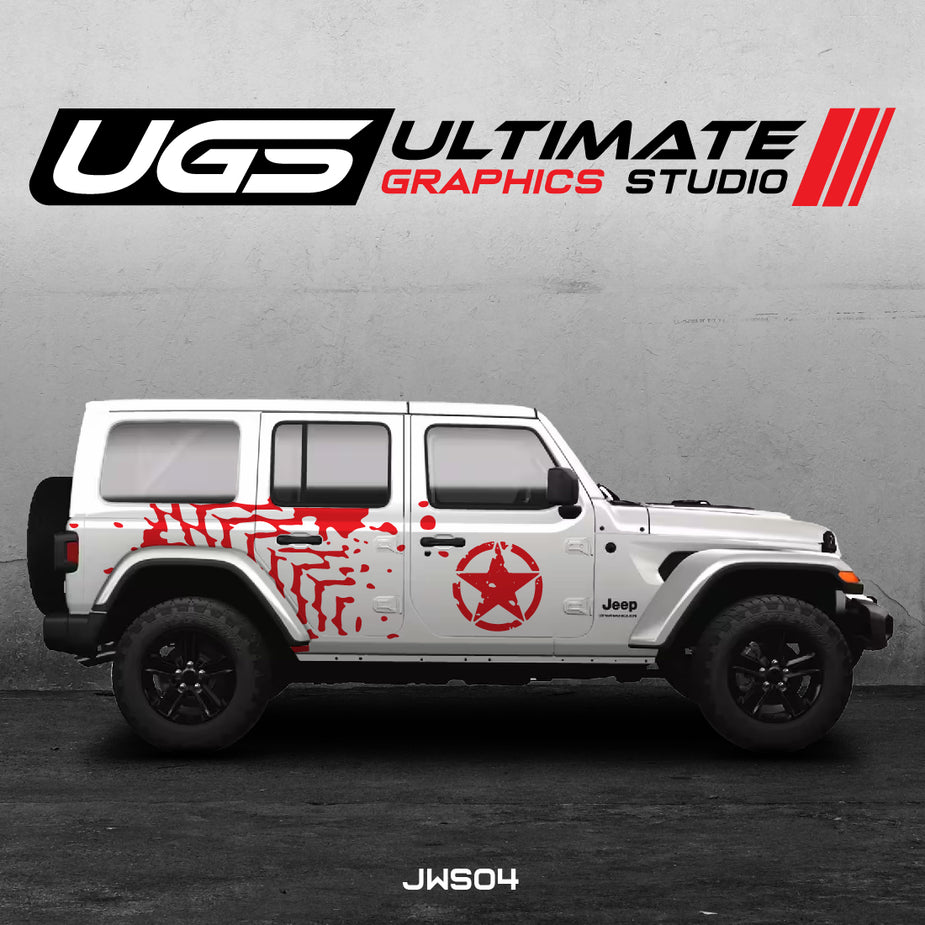 Jeep Star Door Graphics – Ultimate Graphics Studio