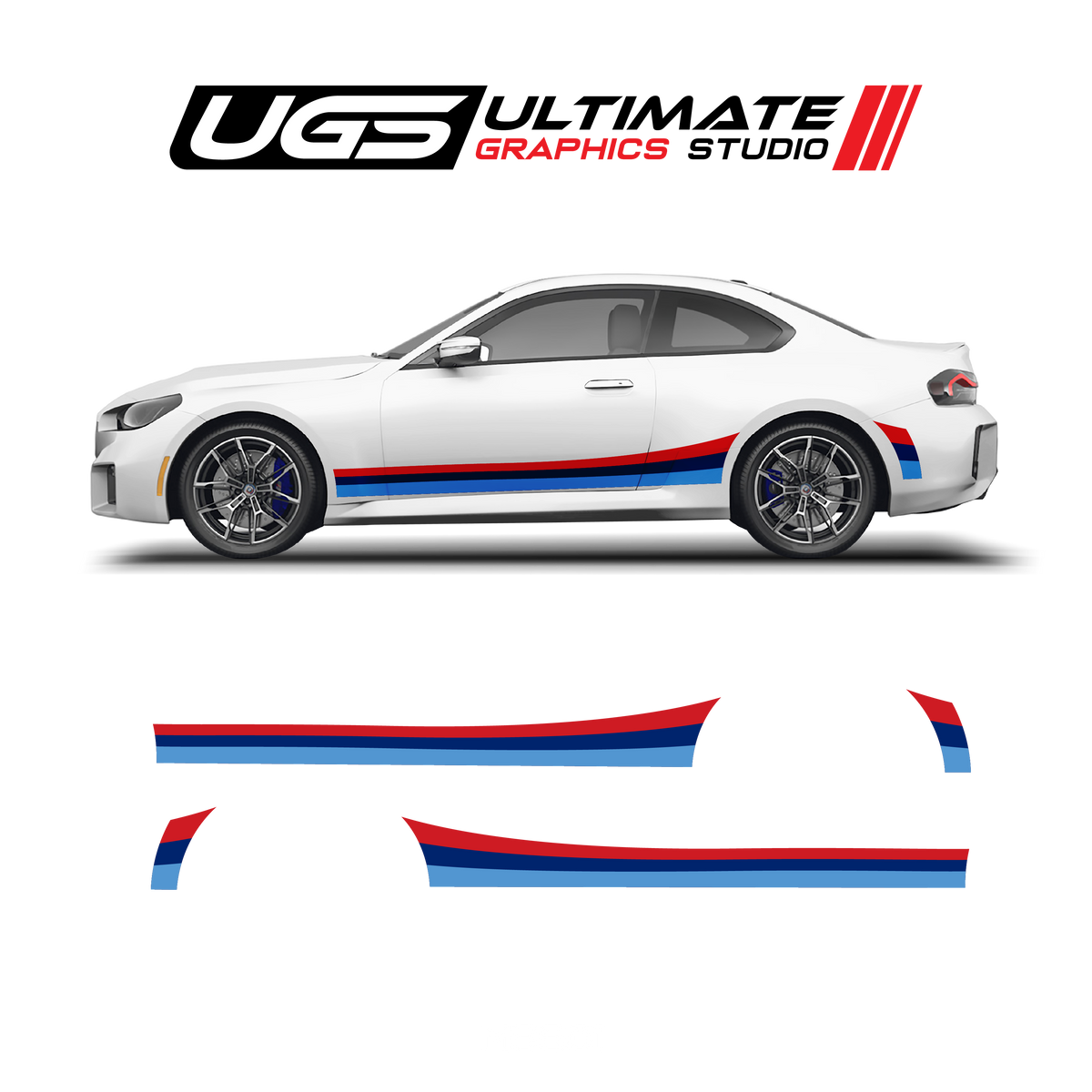 BMW - Performance Graphics - Red, Navy, Light Blue – Ultimate Graphics ...