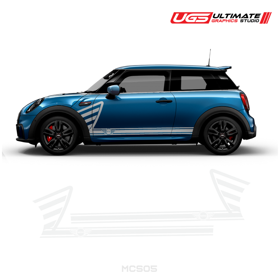 Mini Cooper Side Logo Graphics – Ultimate Graphics Studio