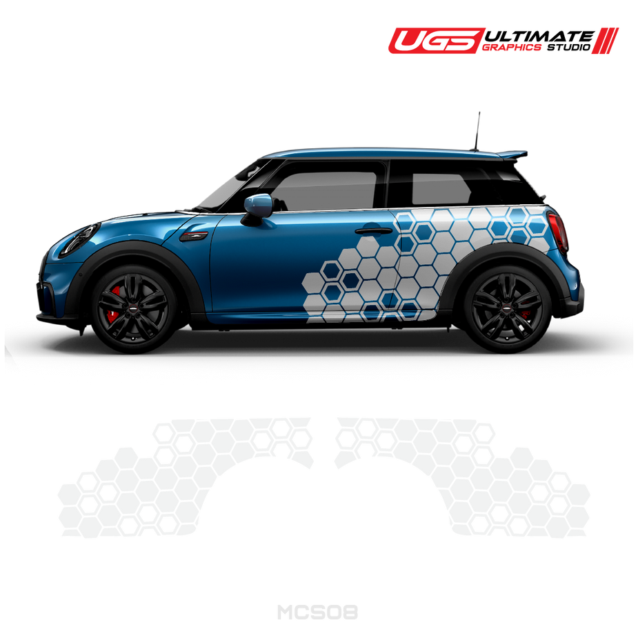 Mini Cooper Vinyl Graphics | Decal Logos - Colors – Ultimate Graphics ...