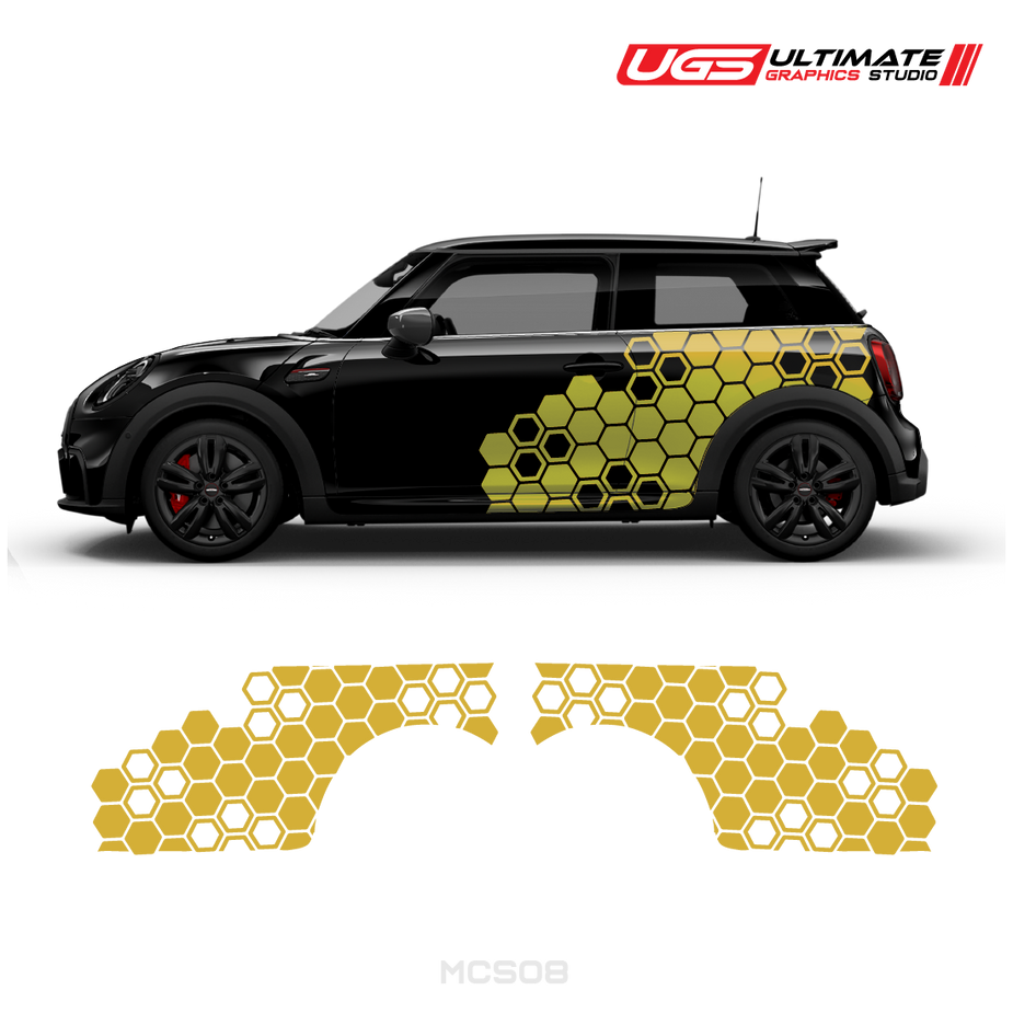 Mini Cooper Vinyl Graphics | Decal Logos - Colors – Ultimate Graphics ...