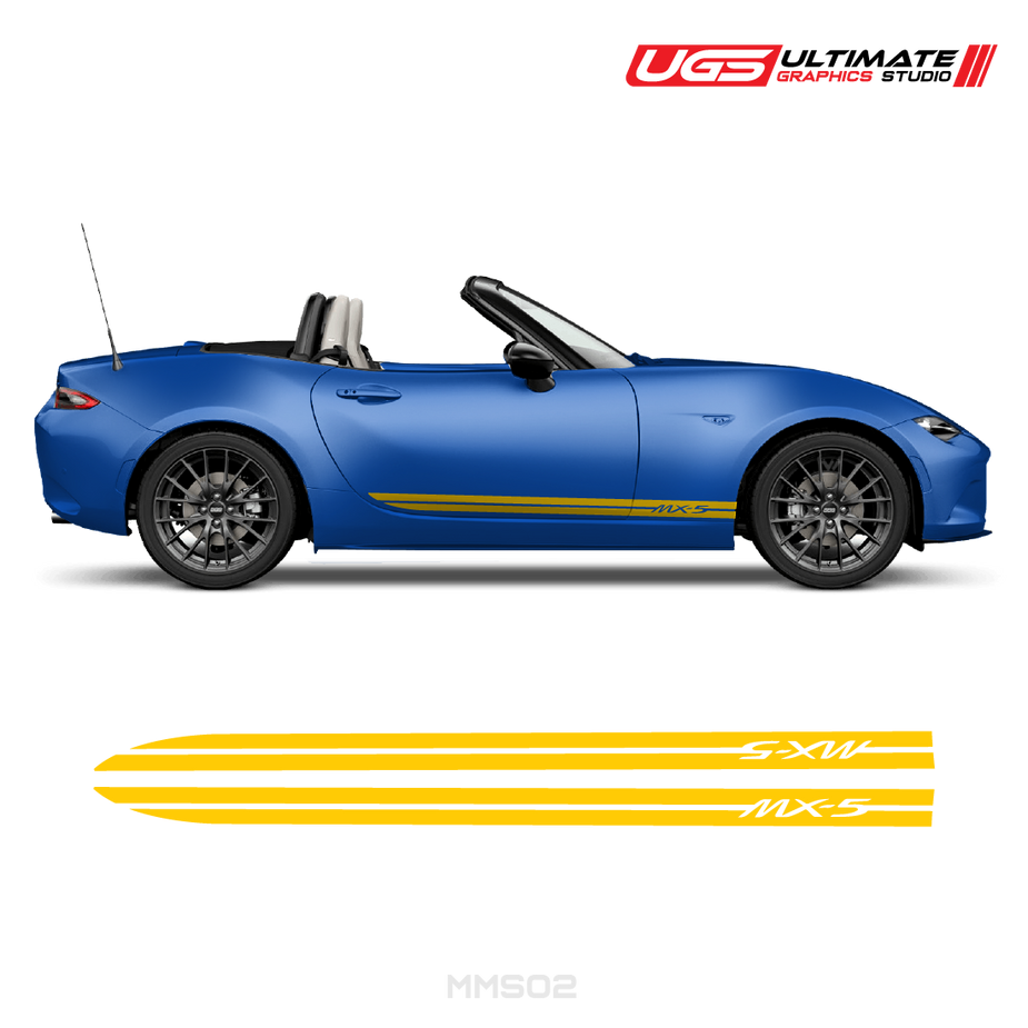Mazda Miata Side Graphics MX-5 – Ultimate Graphics Studio