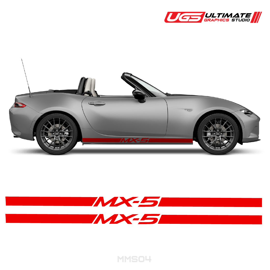 Mazda Miata Side Skirt Graphics MX-5 – Ultimate Graphics Studio