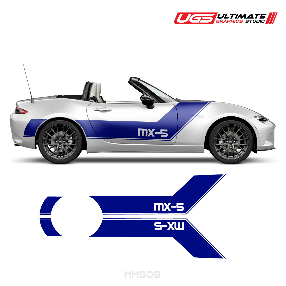 Mazda Miata Side Graphics MX-5 – Ultimate Graphics Studio