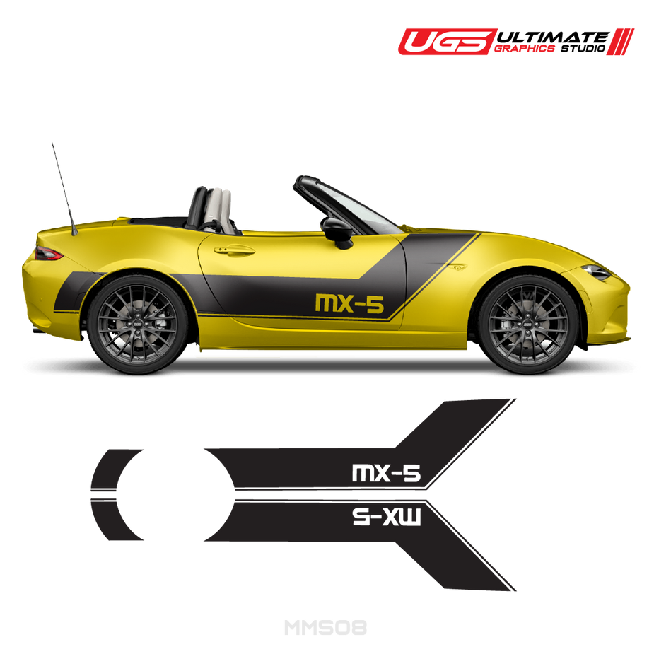 Mazda Miata Side Graphics MX-5 – Ultimate Graphics Studio