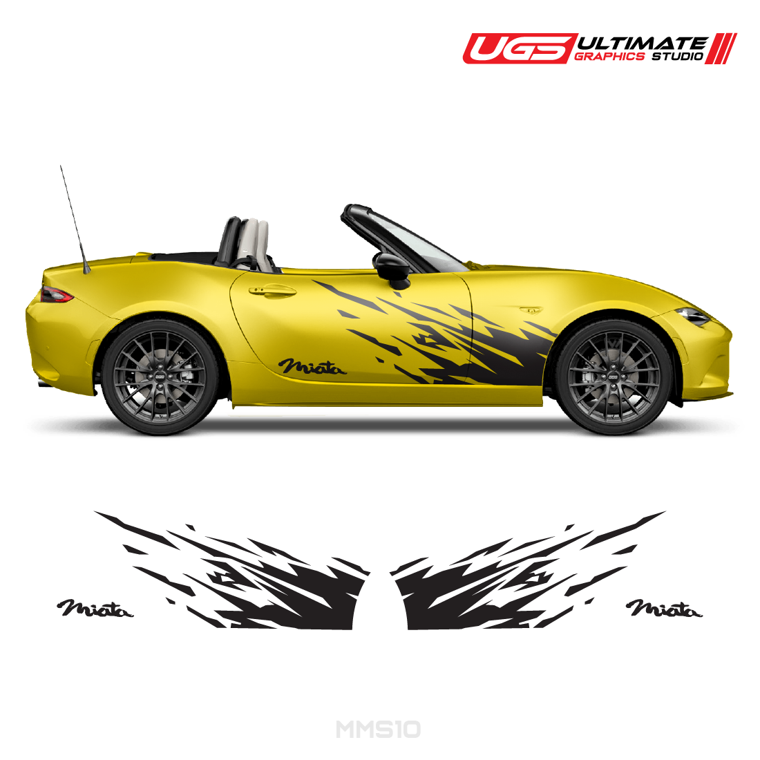 Mazda Miata Side Splash Miata – Ultimate Graphics Studio