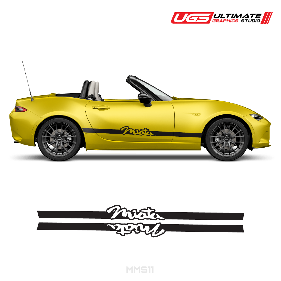Mazda Miata Side Stripe Decal – Ultimate Graphics Studio