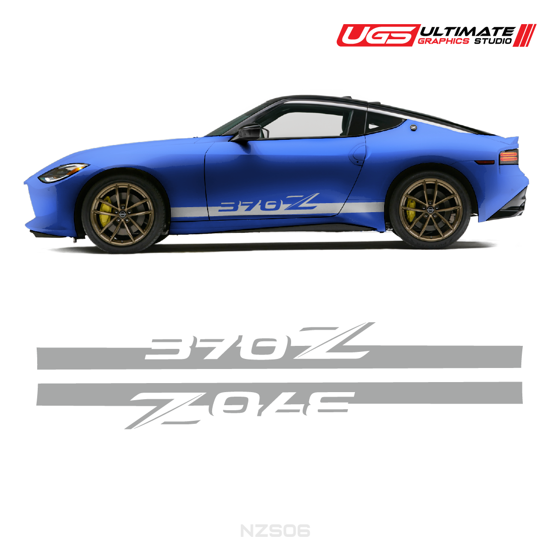 Nissan 370Z Side Graphics – Ultimate Graphics Studio