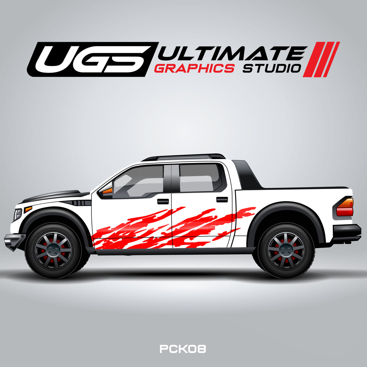 Pickup Truck Dirt Mark Graphics – Ultimate Graphics Studio