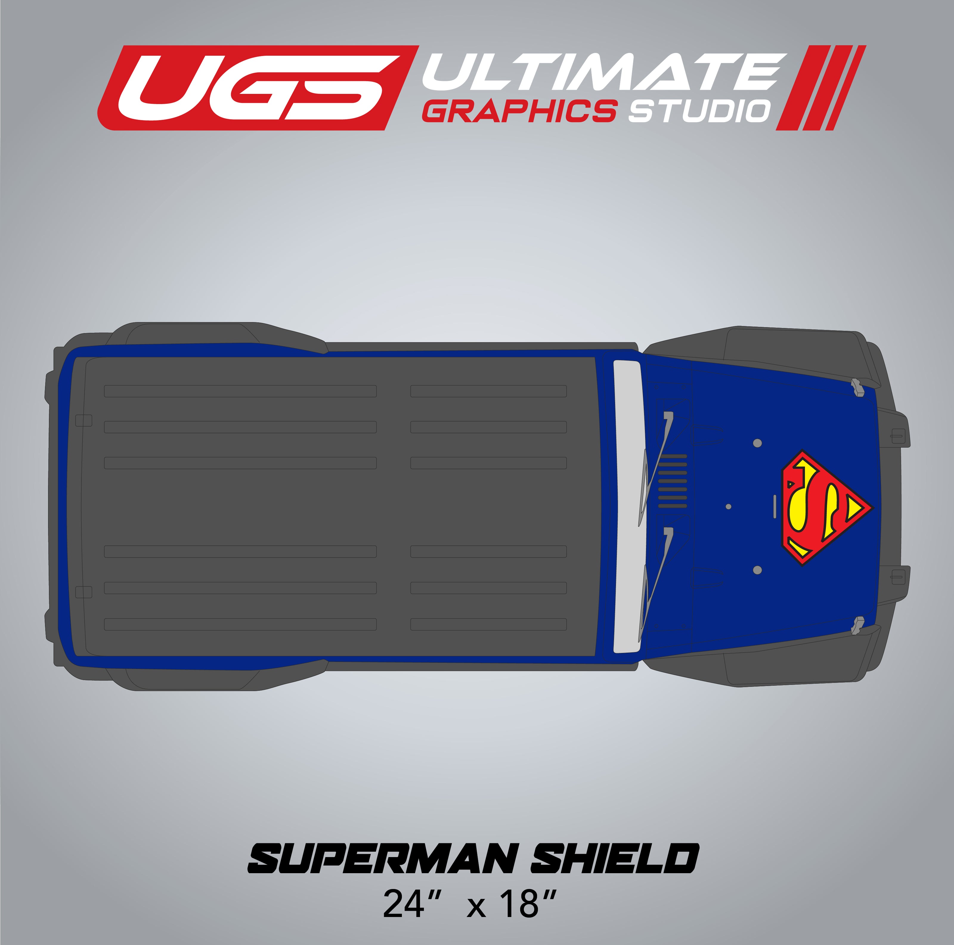Jeep - Superman Shield – Ultimate Graphics Studio