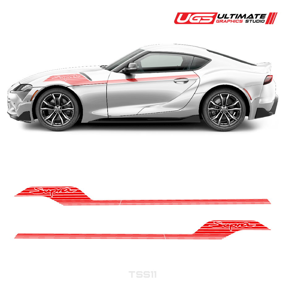 Custom Graphics: Toyota Supra | Ultimate Graphics Studio